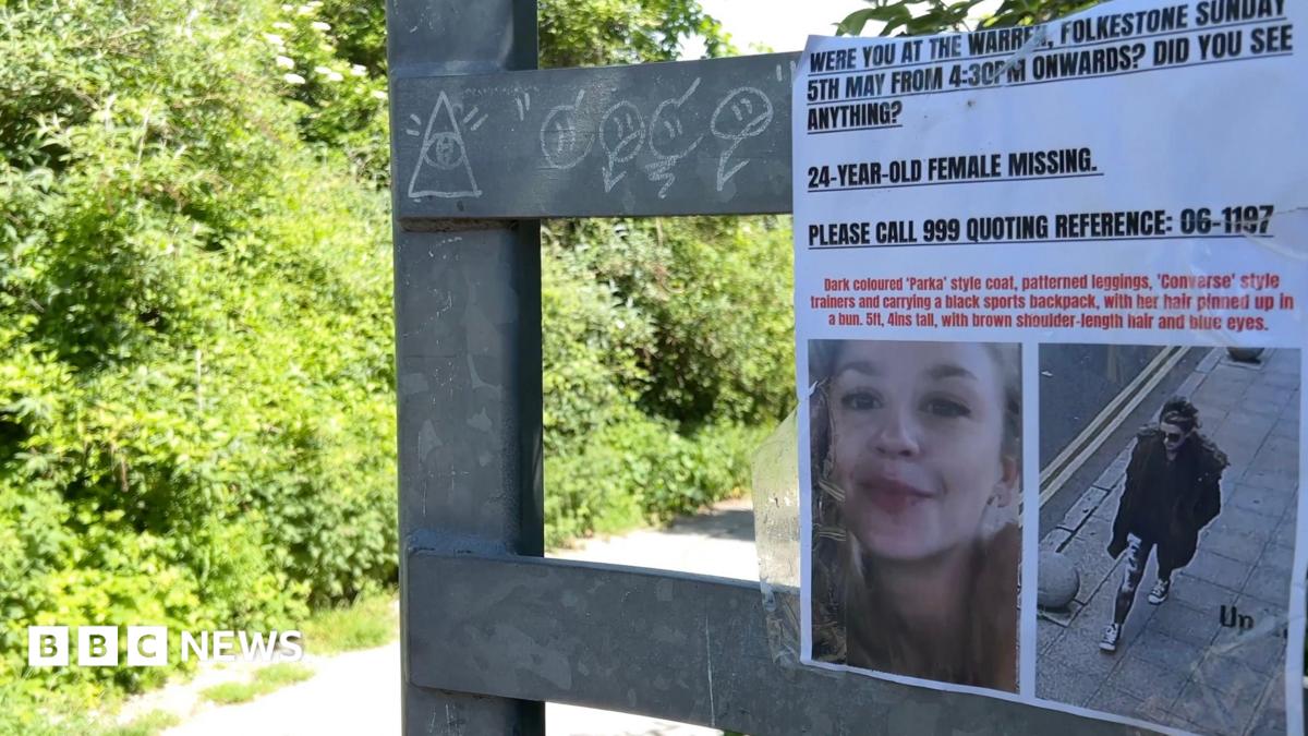 Leah Daley: Body found in search for missing Folkestone woman - BBC News