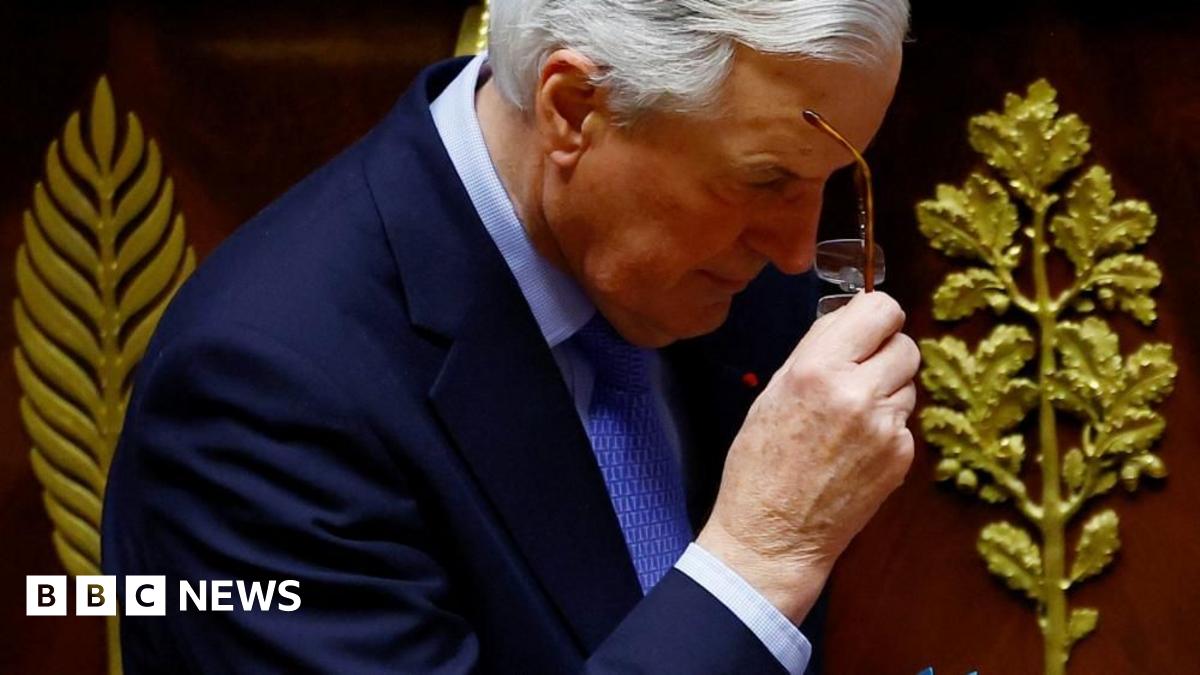 French government collapses after no-confidence vote in PM Michel ...