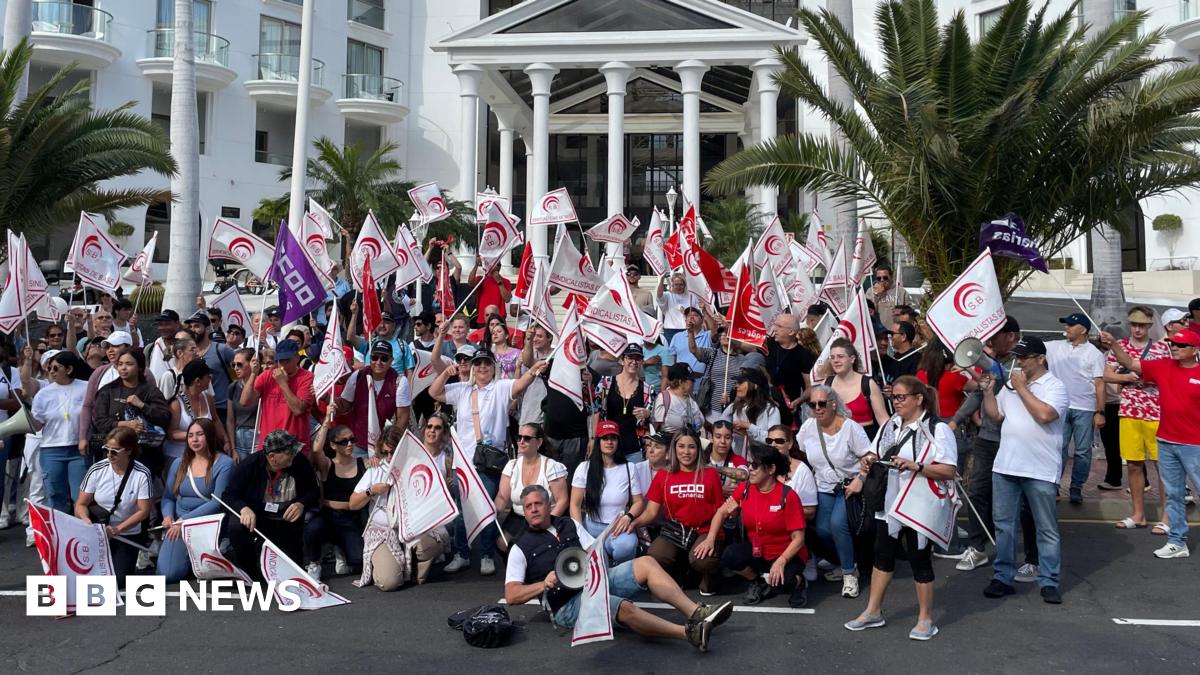 Tenerife hotel workers holding protests over Easter holiday weekend ...