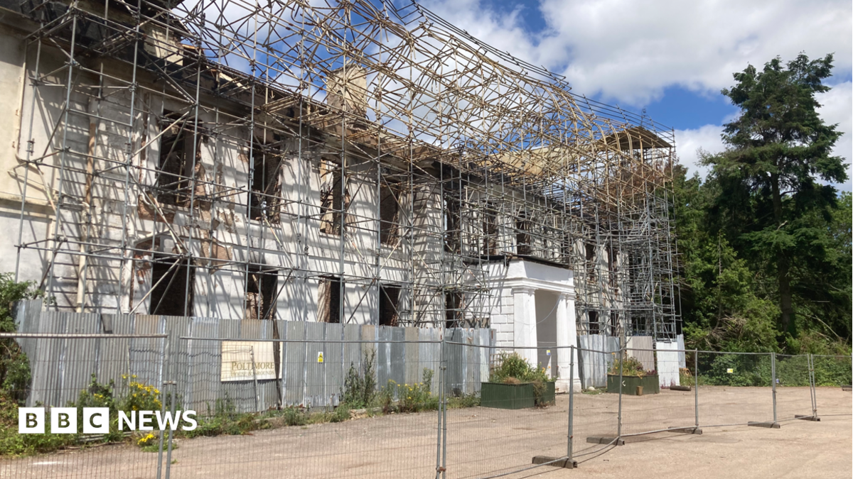 Poltimore House needs £15m for restoration work, trust says - BBC News