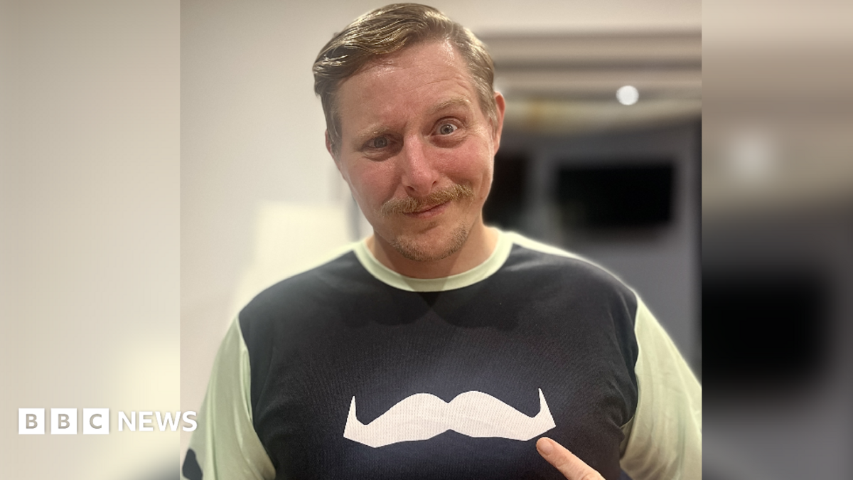 Movember: Man to create giant penis using GPS for charity - BBC News