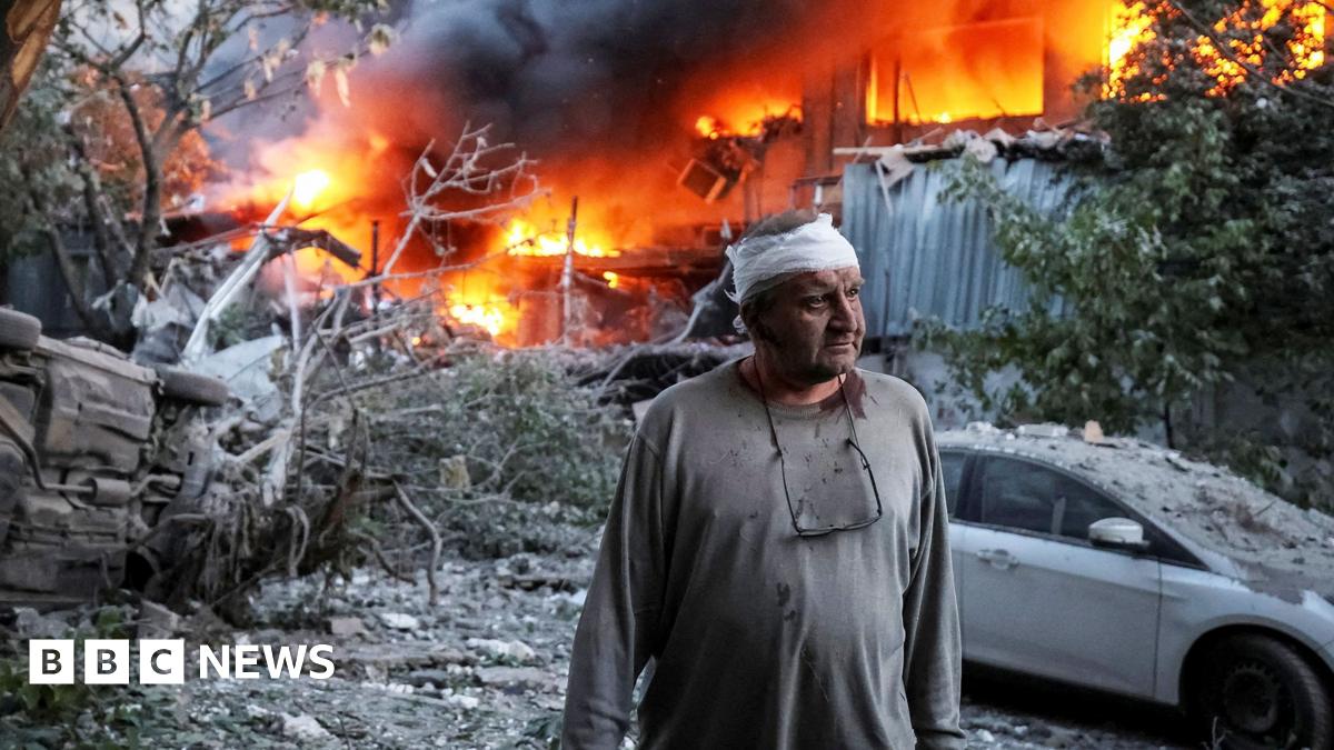 Ukraine rescuers pull dead from rubble after Russian strikes kill 18 ...