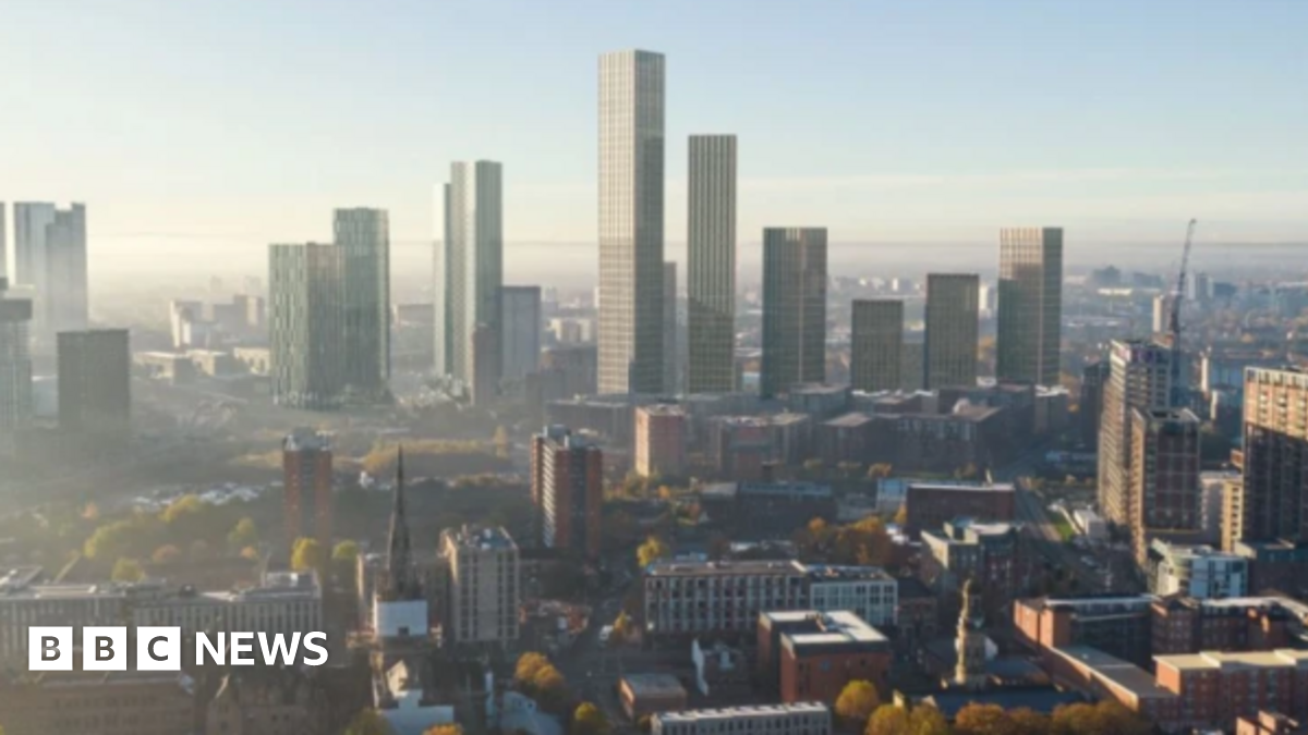 Greater Manchester's £1bn tallest skyscraper approved - BBC News