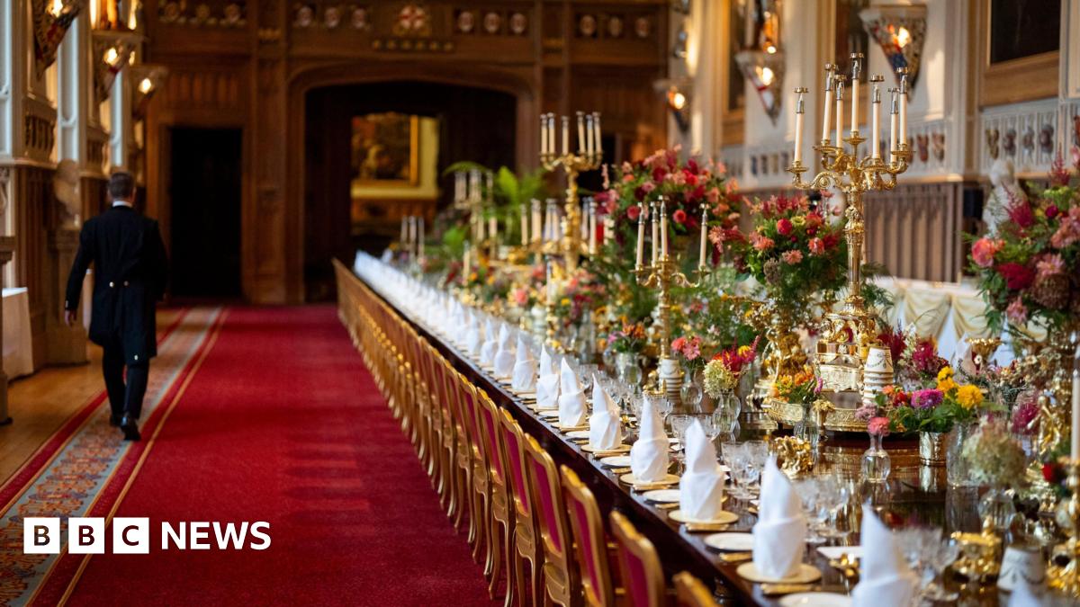 What's on the menu and who's on the guest list at state banquet? - BBC News