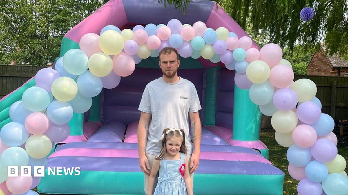 Hull dad's tribute ride for baby who lived one day - BBC News