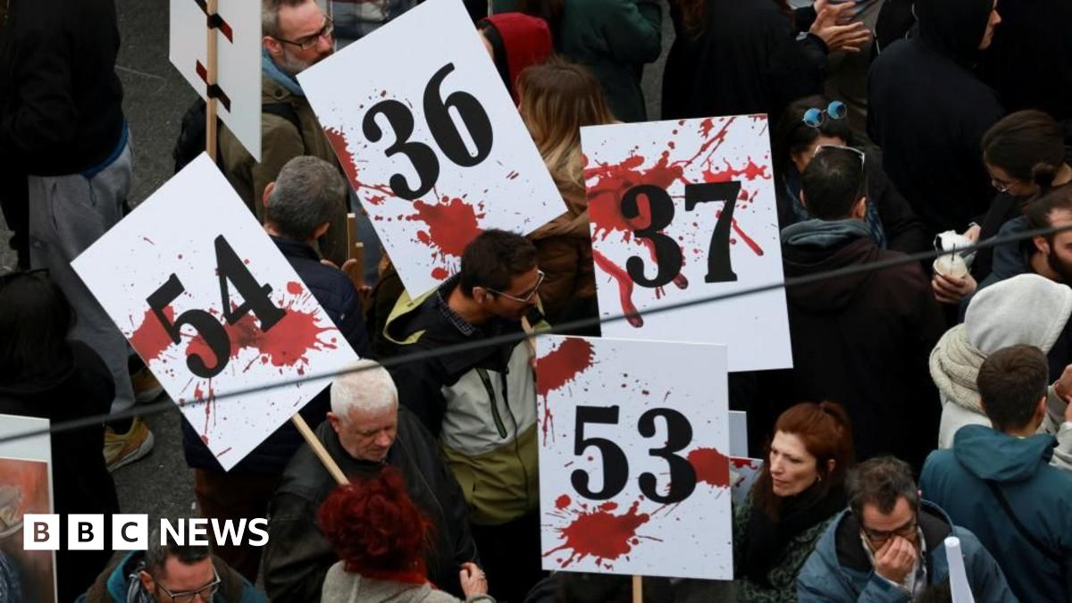 Greeks hold mass protests demanding justice after Tempi train tragedy ...