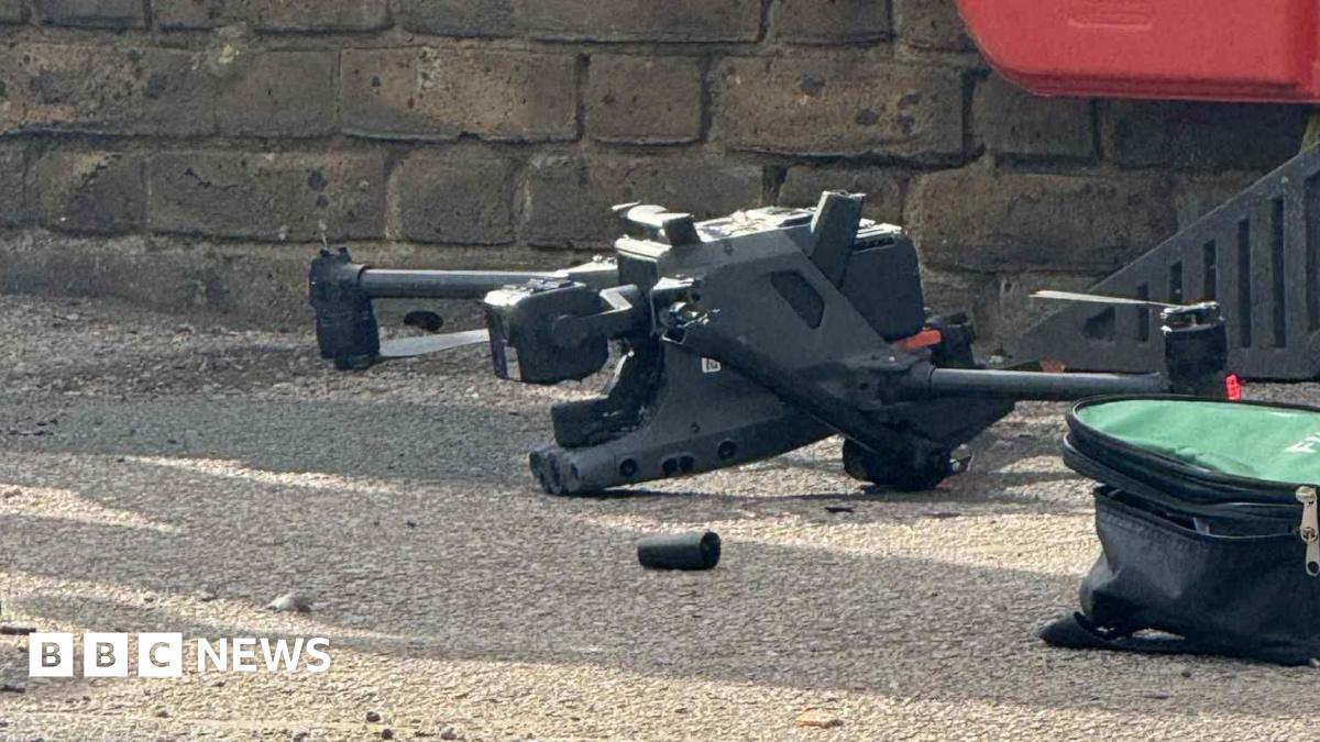 Child hit by Kent Police drone after cable 'not seen' by pilot - BBC News