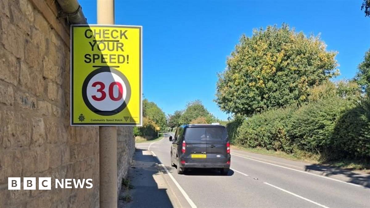 Residents back speed limit changes in Scopwick - BBC News