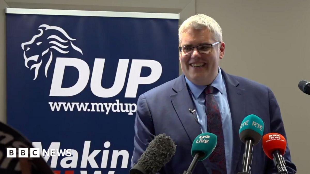 DUP's Gavin Robinson accepts party oversold Stormont deal - BBC News