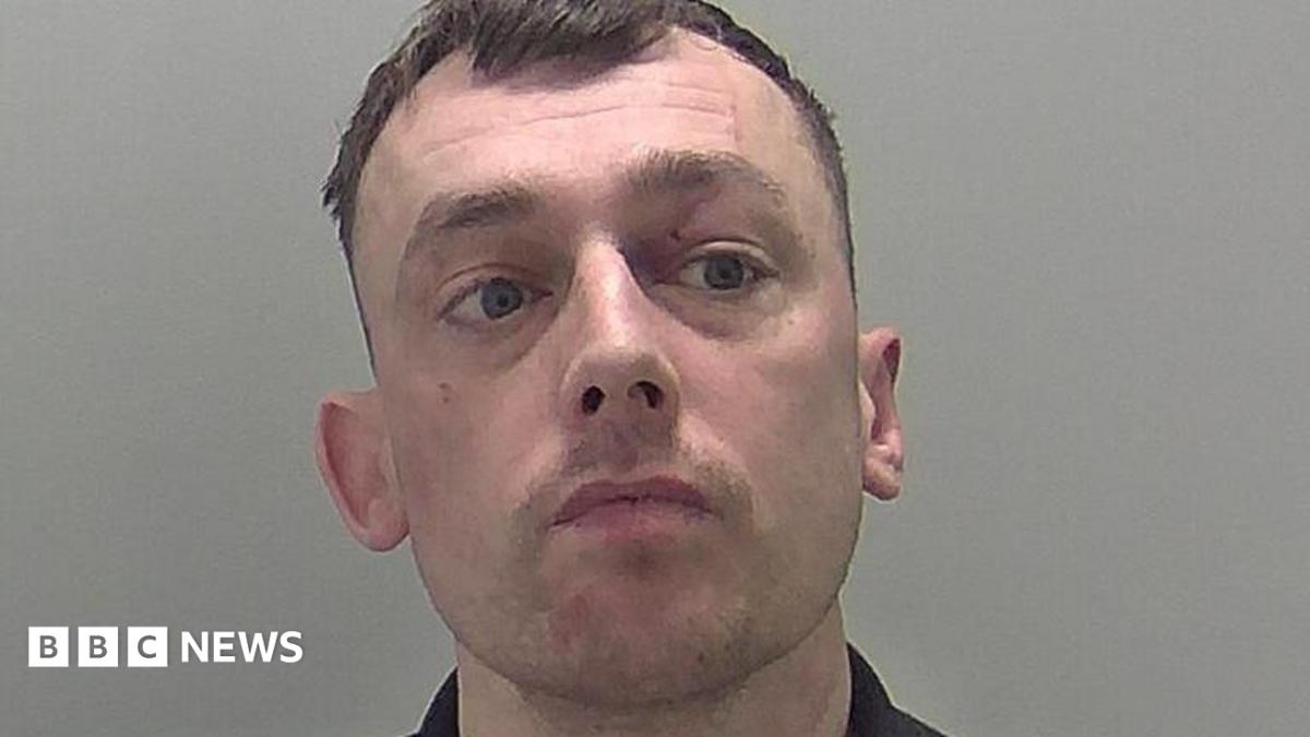 Man jailed for 'frenzied' attack on Henley-in-Arden bystander - BBC News
