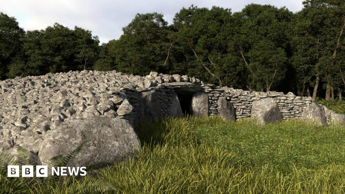 Ancient Galloway cairn brought back to life with 3D model - BBC News