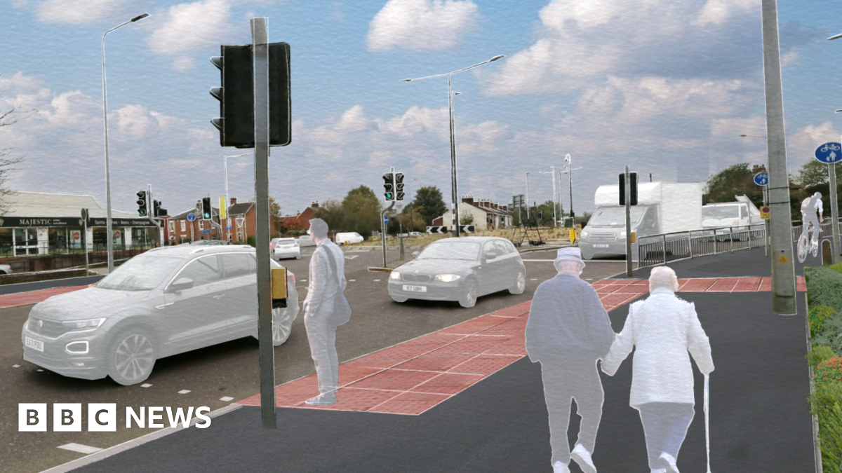 Colchester's Albert roundabout improvement works begin - BBC News