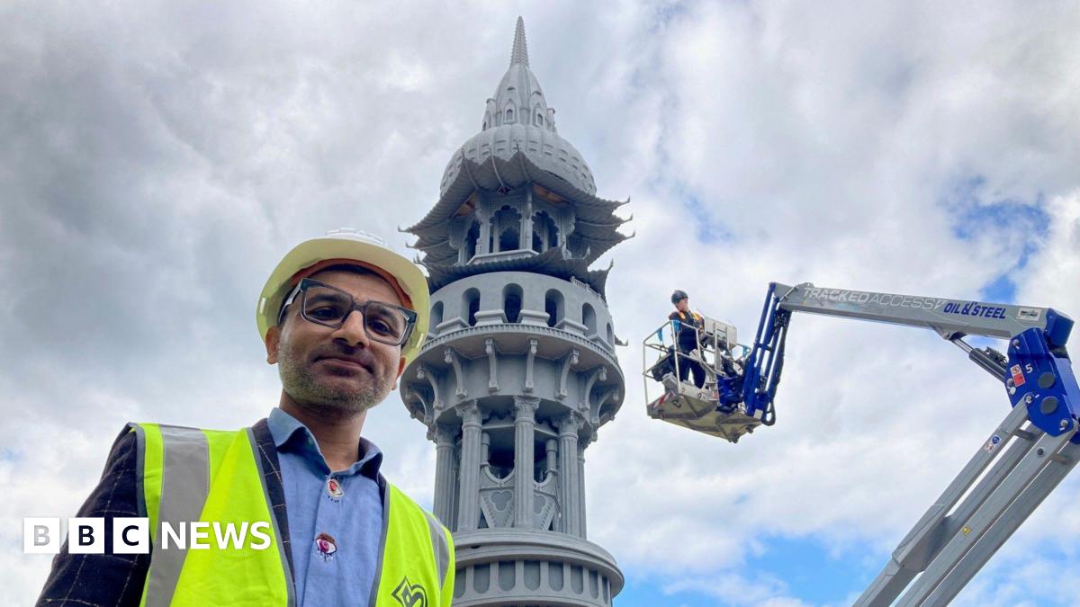Bradford sculptor unveils Tower of Now as part of UK City of Culture ...