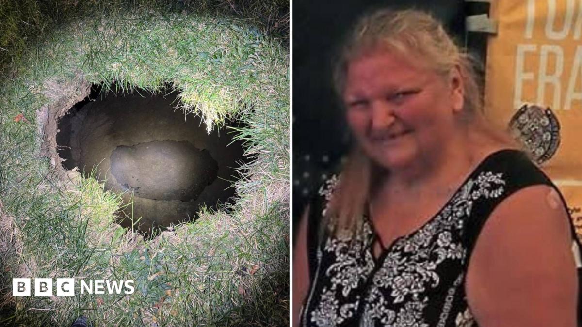 Search for woman thought to have fallen into sinkhole turns to recovery ...