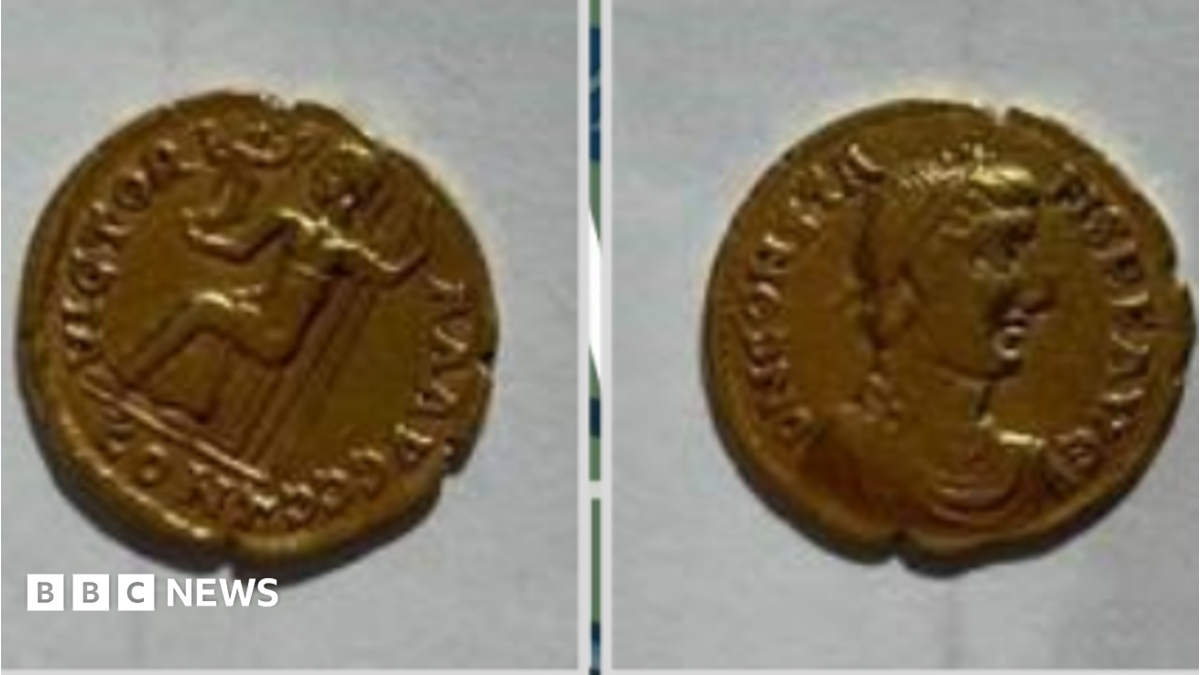 Roman coin stolen from St Martins, Guernsey Police say - BBC News