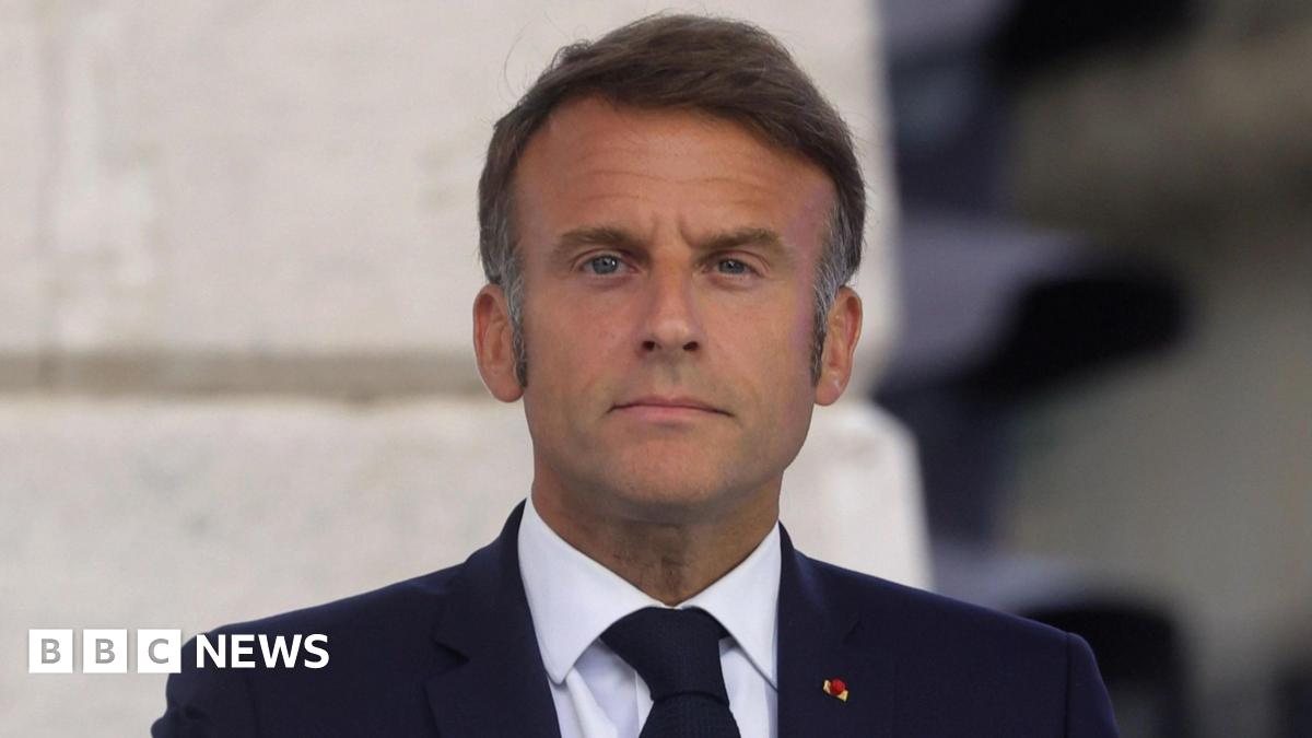 French President Emmanuel Macron announces new right-wing government ...