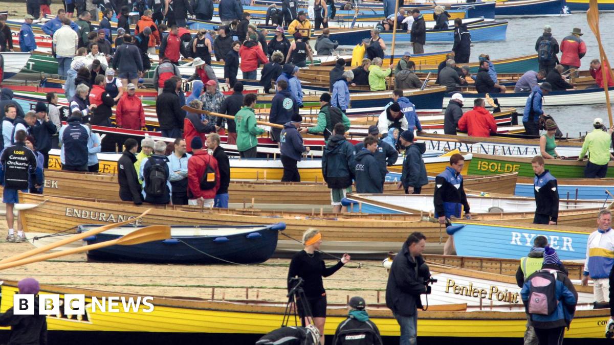 Rowers head to Isles of Scilly for World Gig Championships - BBC News