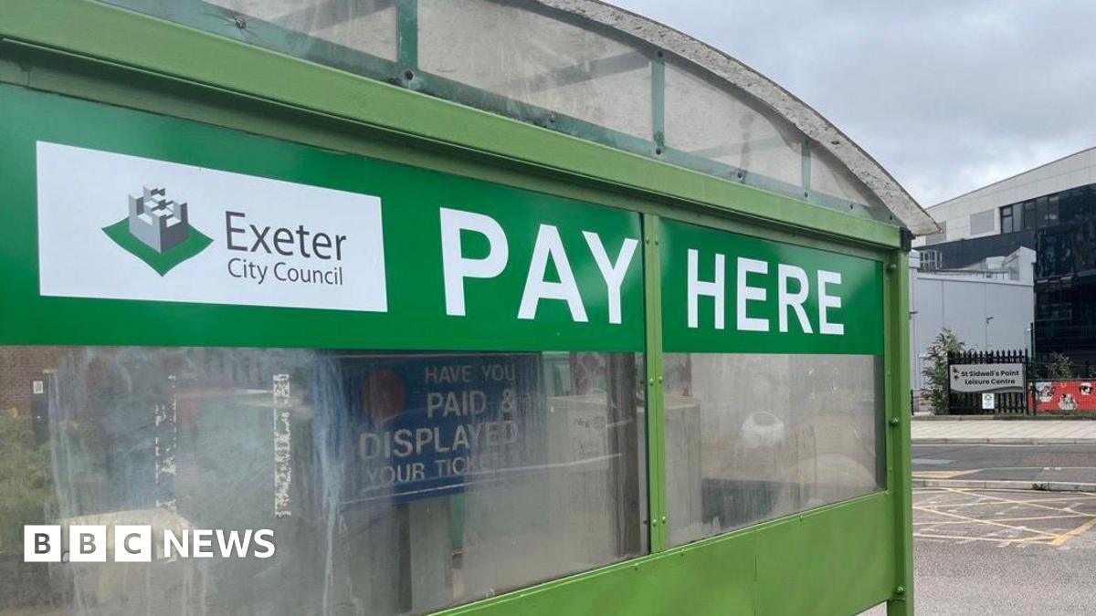 Exeter car parks 7% price hike plan - BBC News