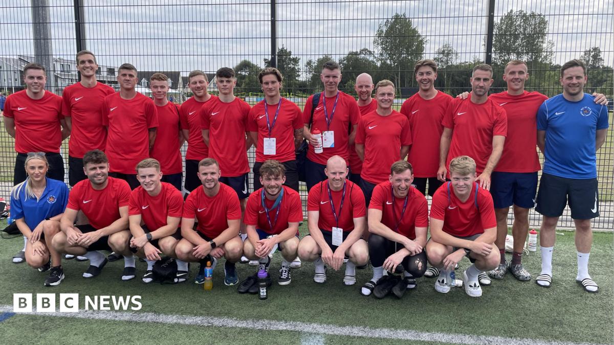 Island Games 2023: Manx football teams shoot for gold in Guernsey - BBC ...