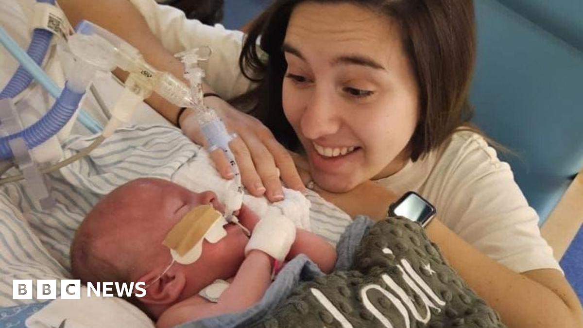 Fontwell mother shares heartbreaking story of baby loss - BBC News