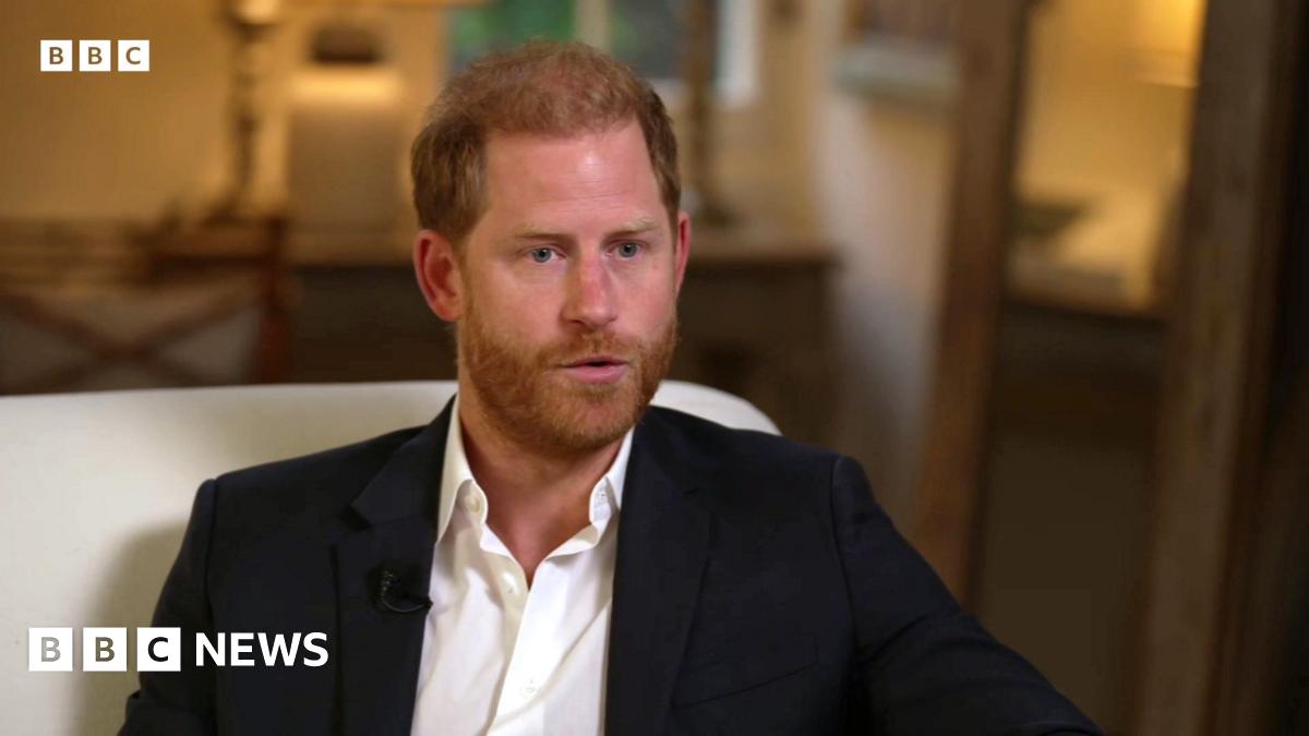 Prince Harry tells BBC he wants 'reconciliation' with Royal Family - BBC News
