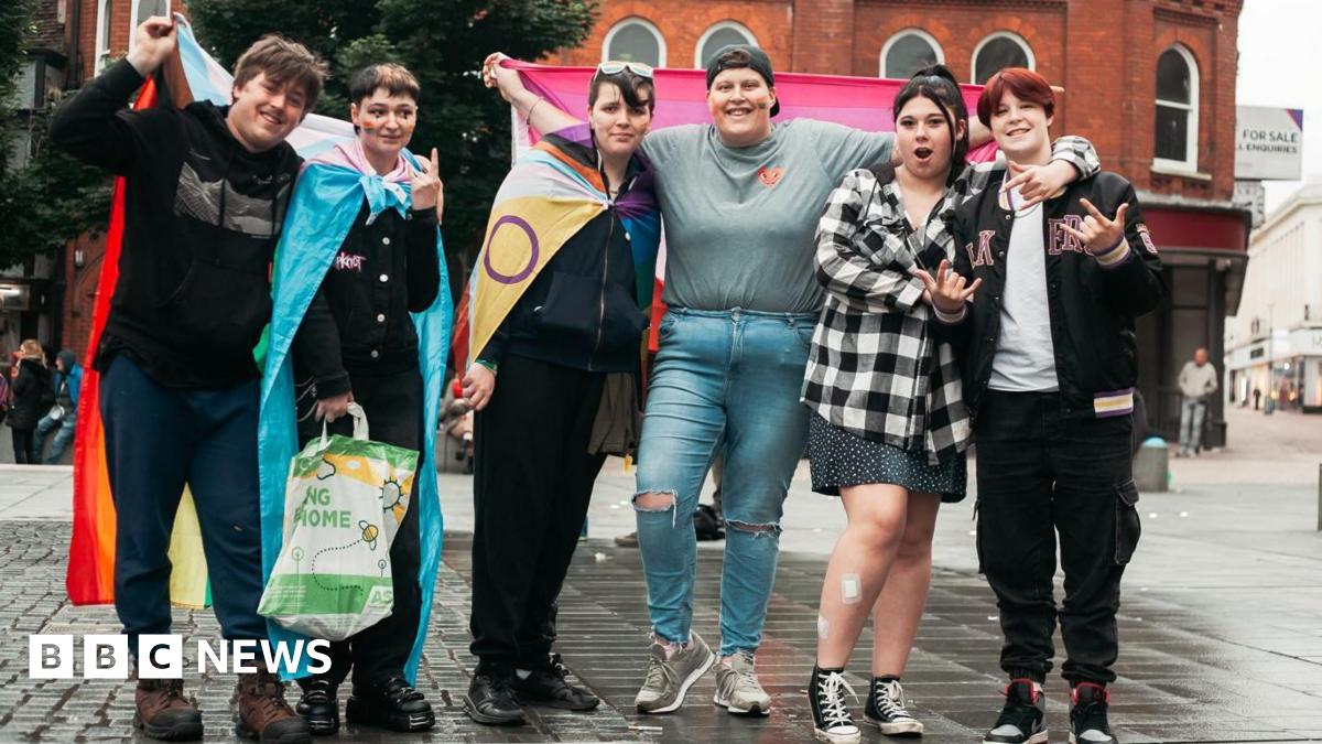 Suffolk Pride festival shows people are 'seen and supported' - BBC News