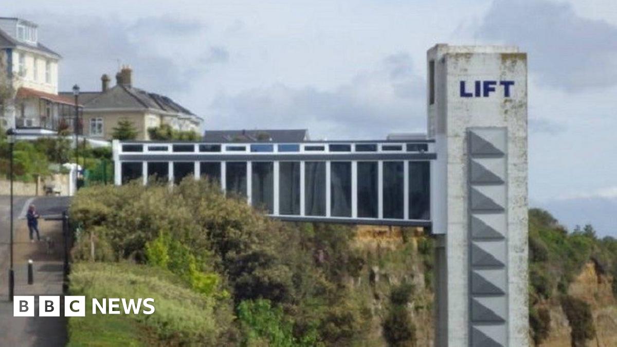 Shanklin Cliff Lift shuts for three days ahead of entrance revamp - BBC ...