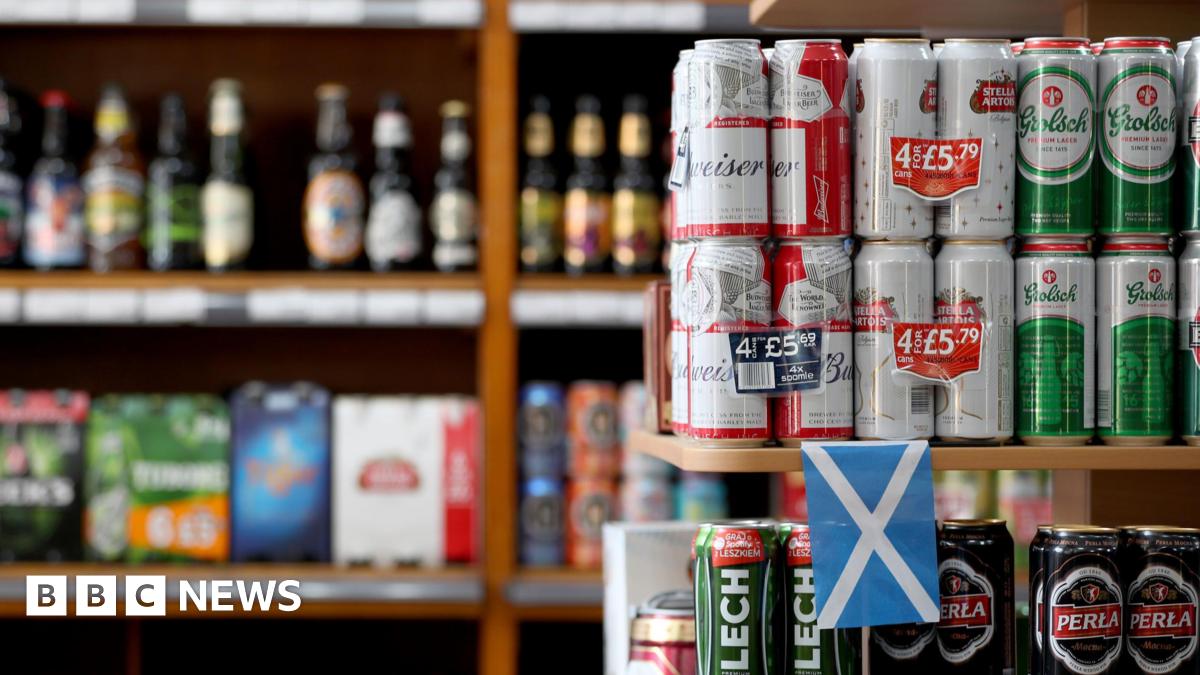 Minimum price of alcohol in Scotland rises by 30% - BBC News