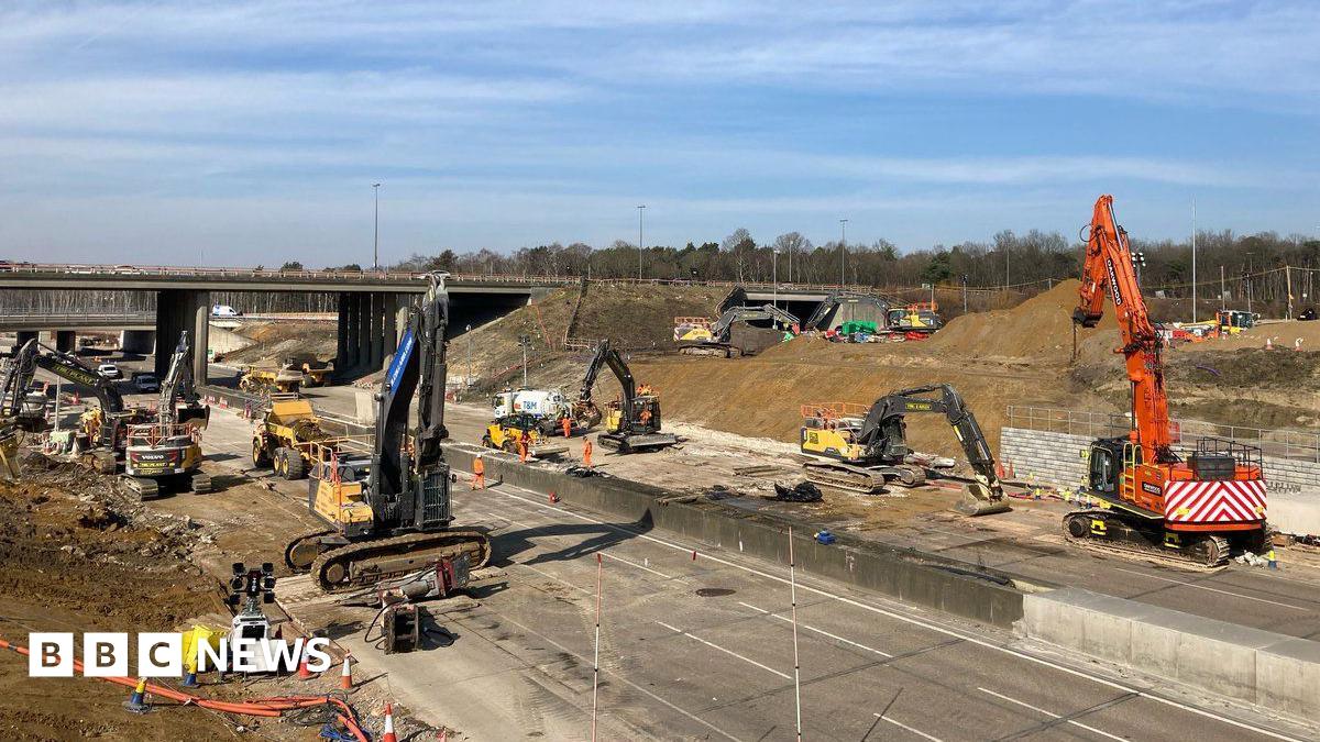 Next M25 closure will be the last one, says National Highways - BBC News