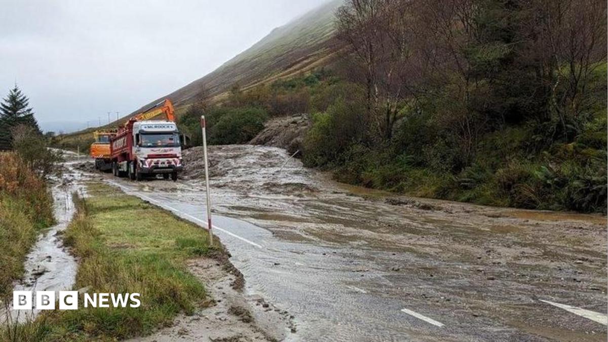 Scotland's dry weather to end with rain and landslide warning - BBC News