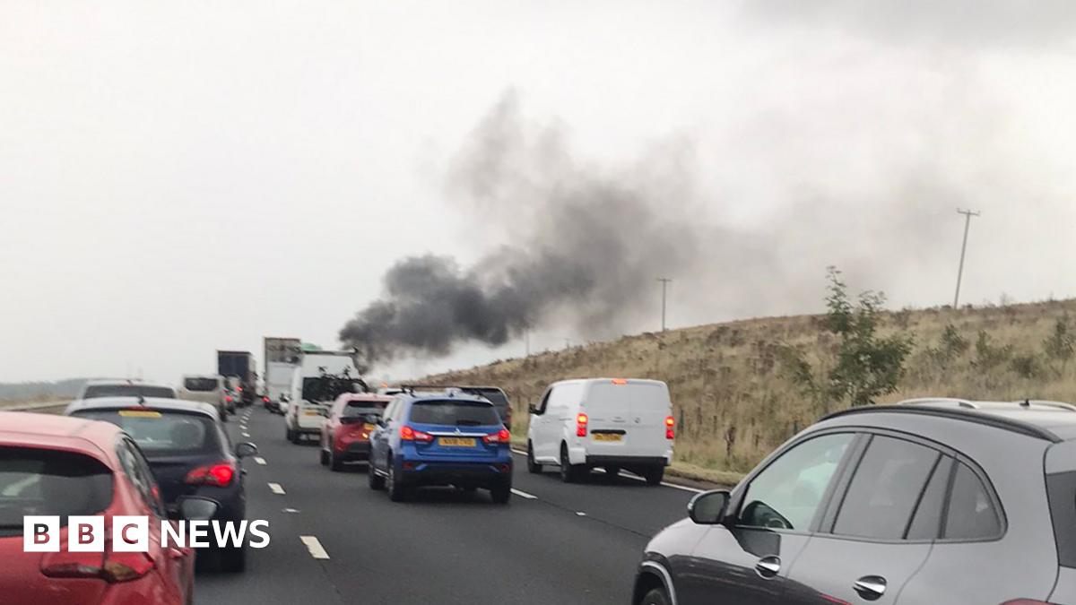 Former RAF pilot killed himself in M6 horror crash, inquest finds - BBC ...