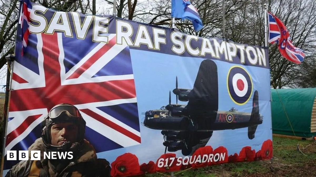 RAF Scampton: Home secretary urged to make asylum plans decision - BBC News