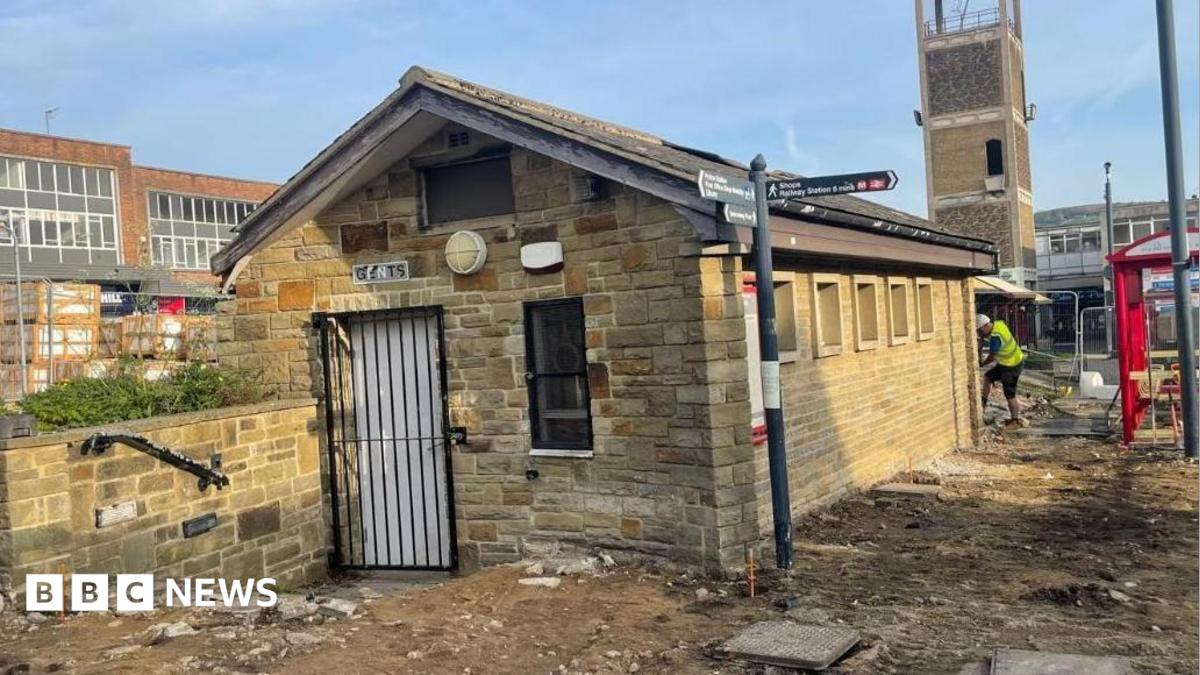 Shipley toilets to reopen 10 years after closure - BBC News