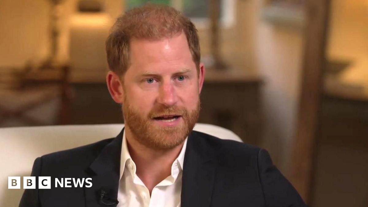 Prince Harry: Six key moments from BBC News interview - BBC News