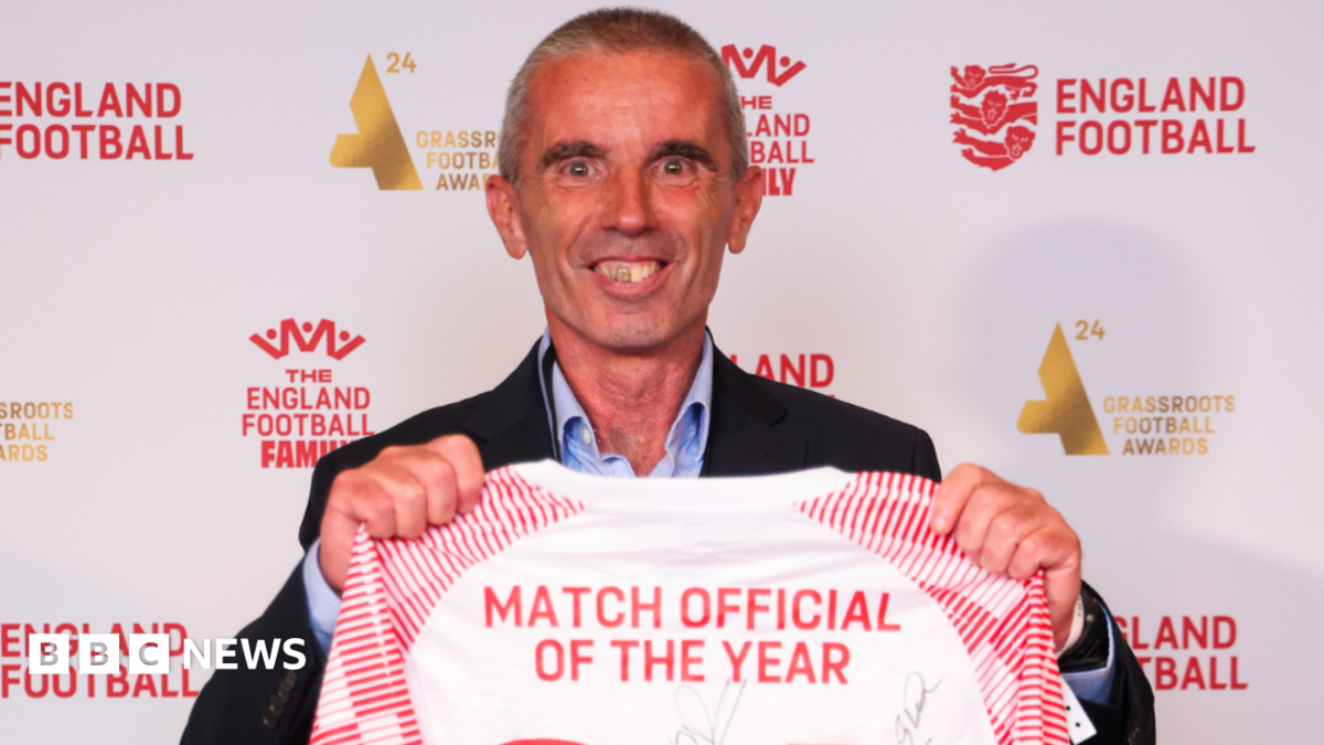 Rotherham football referee named Match Official of the Year - BBC News