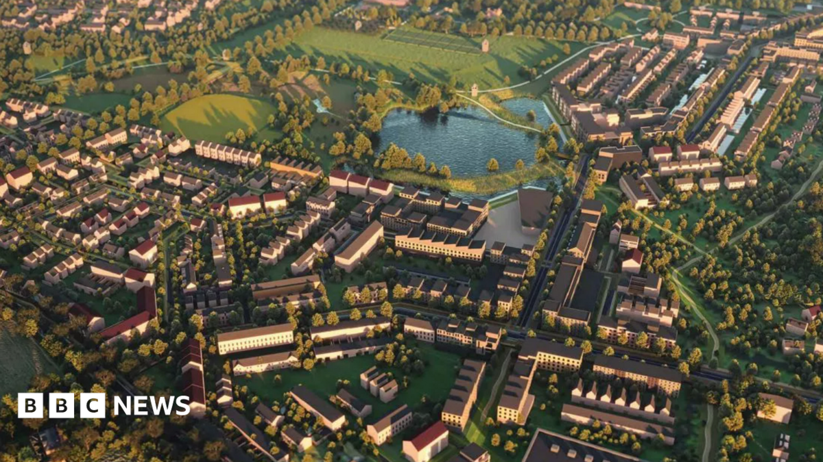 The garden towns set to shape Kent in 2025 - BBC News