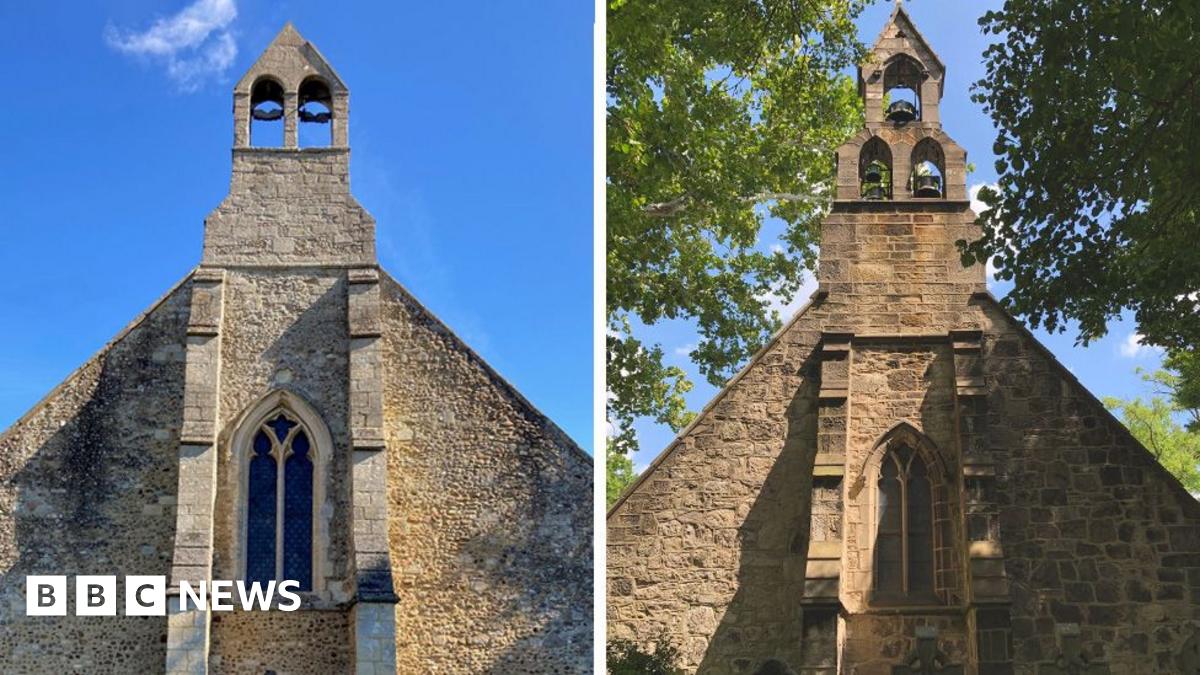 US visitors flock to mother church in Longstanton village - BBC News