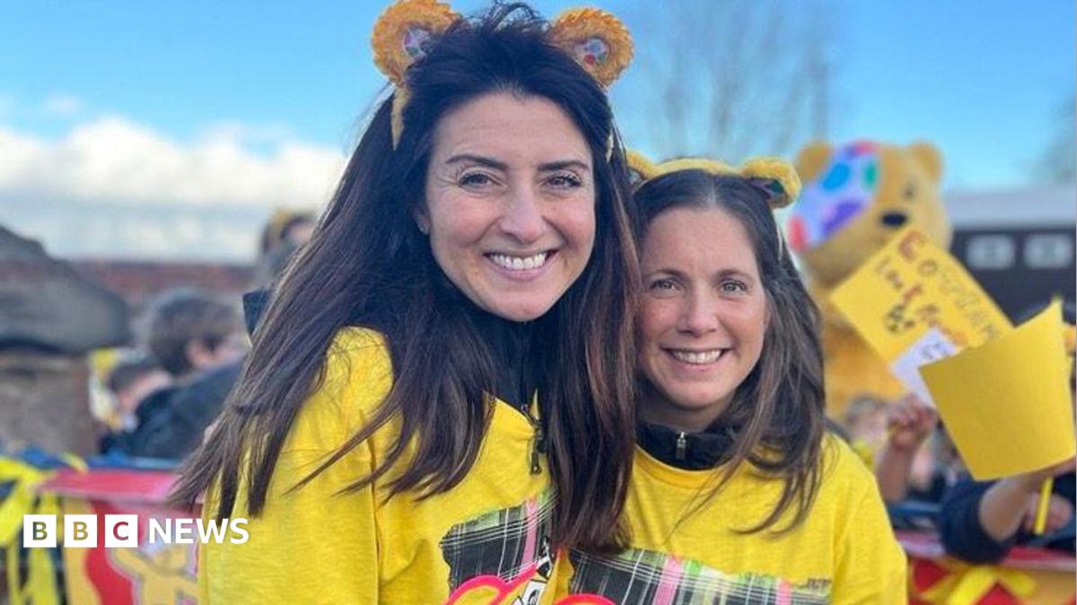 Lindsey Burrow and Amy Garcia cross finish line in three-legged CiN ...