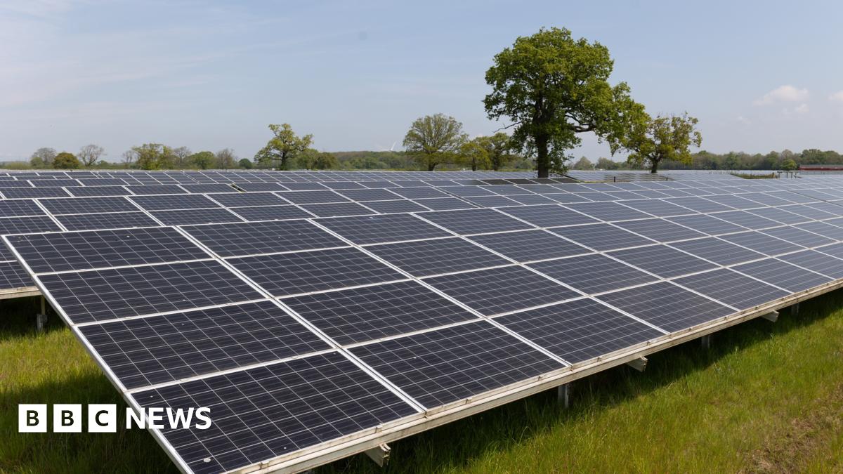 Solar farm plan near Halesworth recommended for approval - BBC News