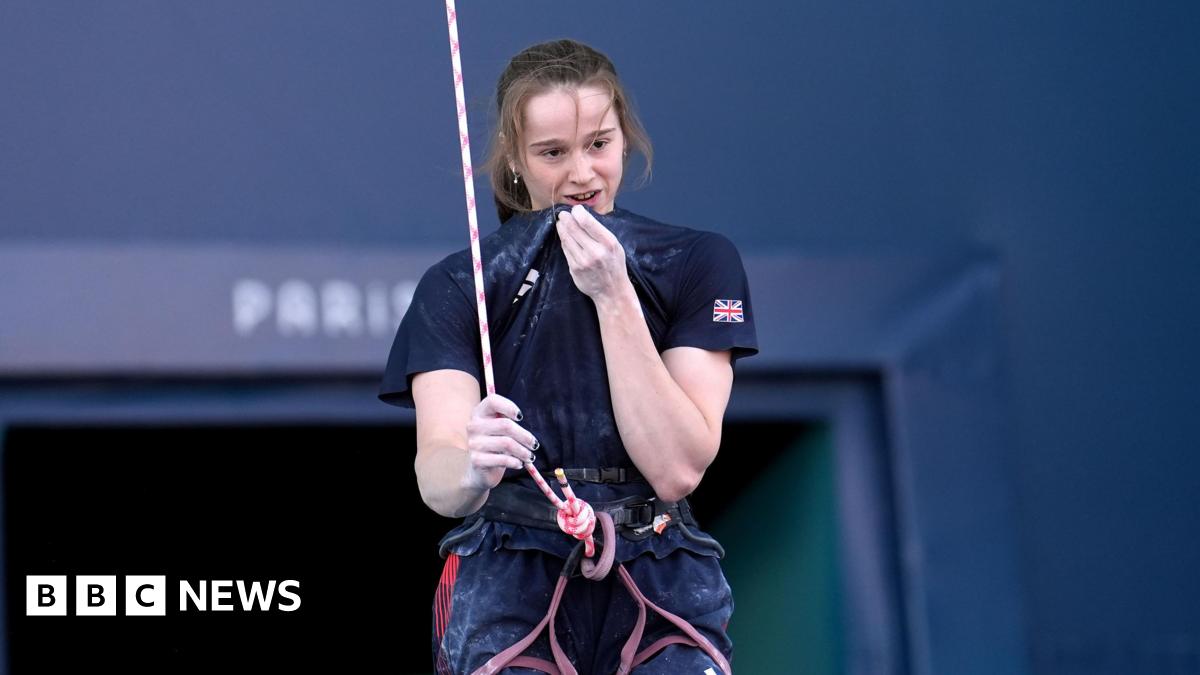 Erin McNeice: Kent climber hopes to 'inspire' after Olympic debut - BBC ...