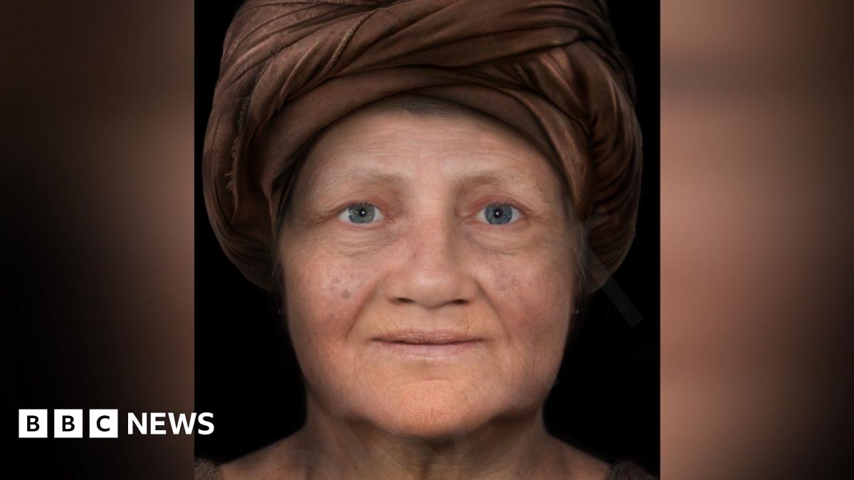 Kendal Woman's face reconstructed from 900-year-old skull - BBC News