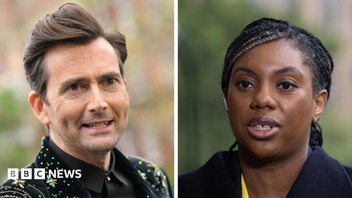 Rishi Sunak backs Kemi Badenoch in David Tennant row - BBC News
