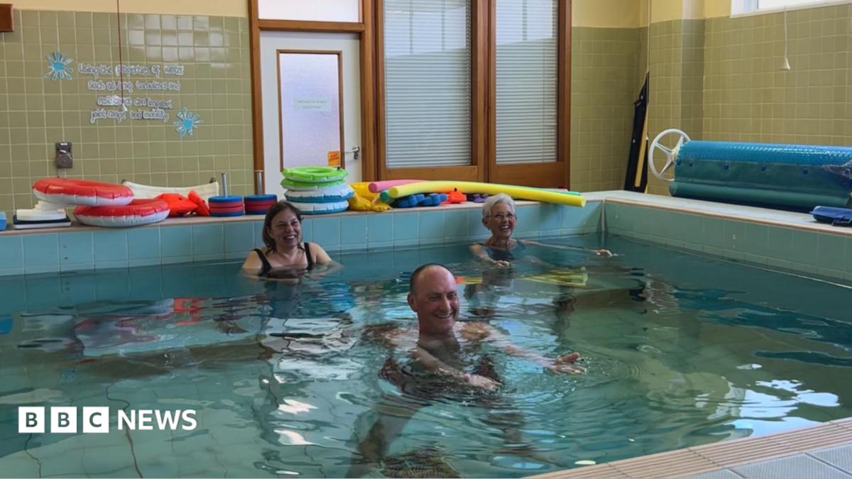 New water therapy launched at Jersey hospital - BBC News
