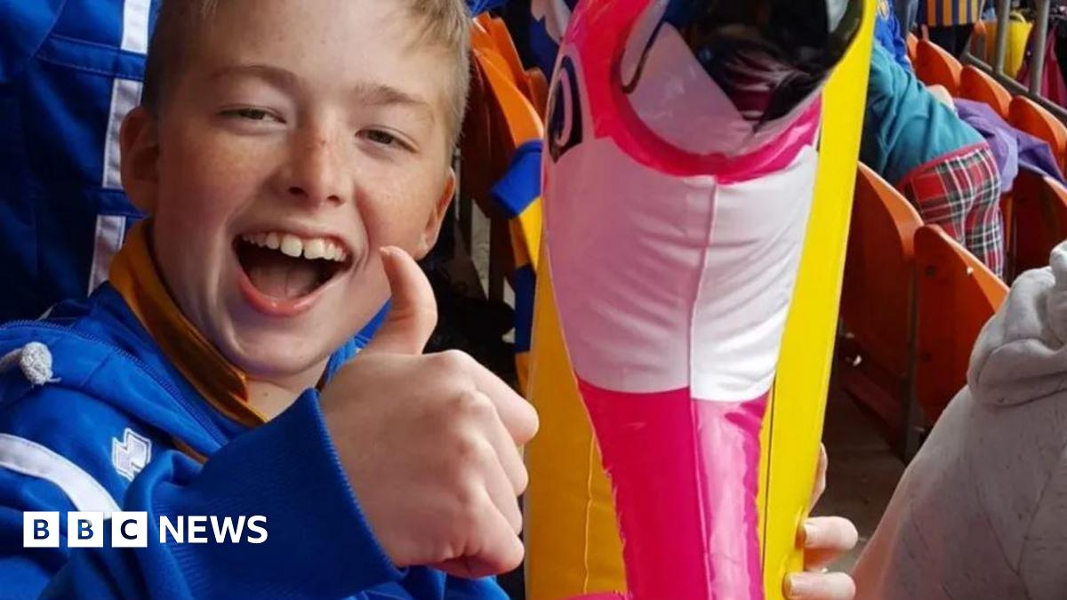 Second football match to be held in Church Stretton teen's memory - BBC ...