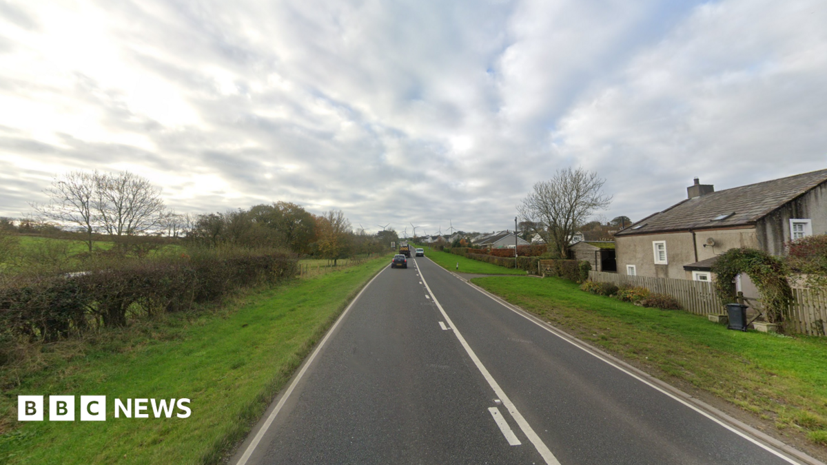 Man arrested following fatal crash on A595 at Bothel - BBC News