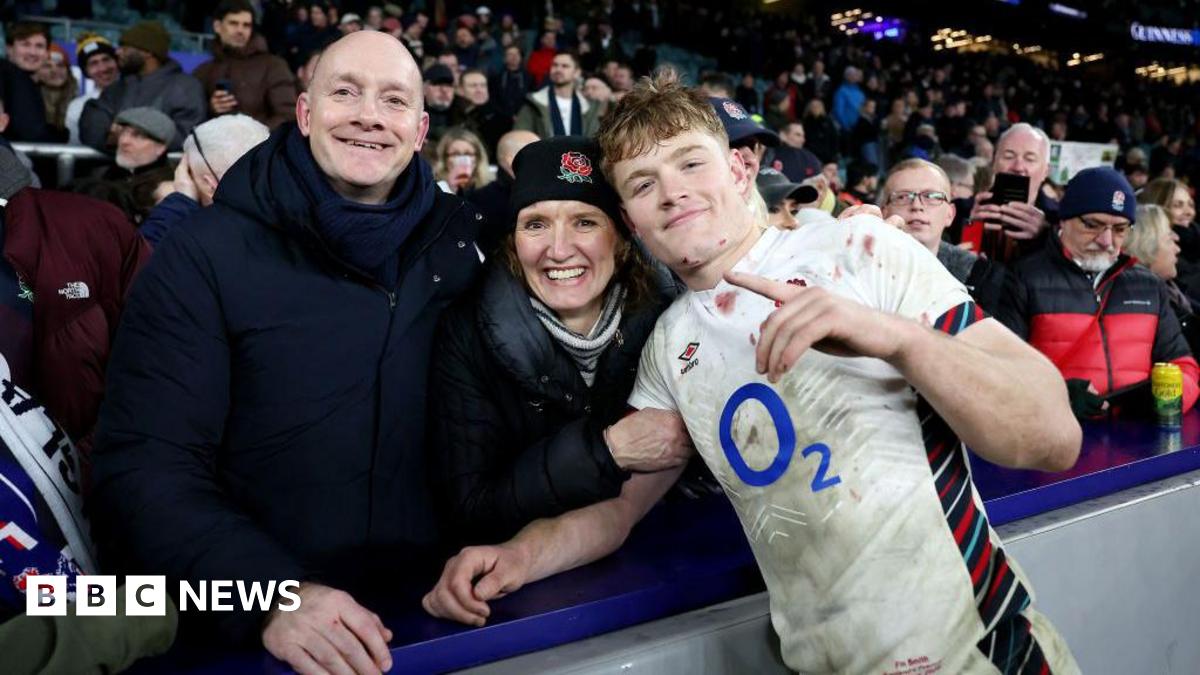 Six Nations: 'Our voices cracked in the anthem' - Fin Smith's dad - BBC ...