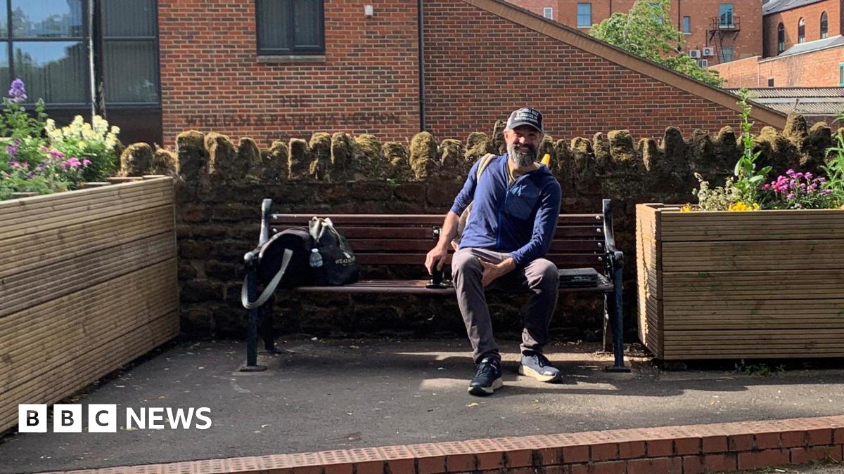 'Neglected' corner of Northampton churchyard transformed - BBC News