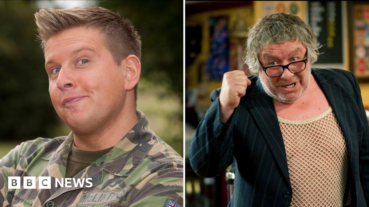 When Gary met Rab: Comedy icons face generation gap in new sitcom - BBC ...