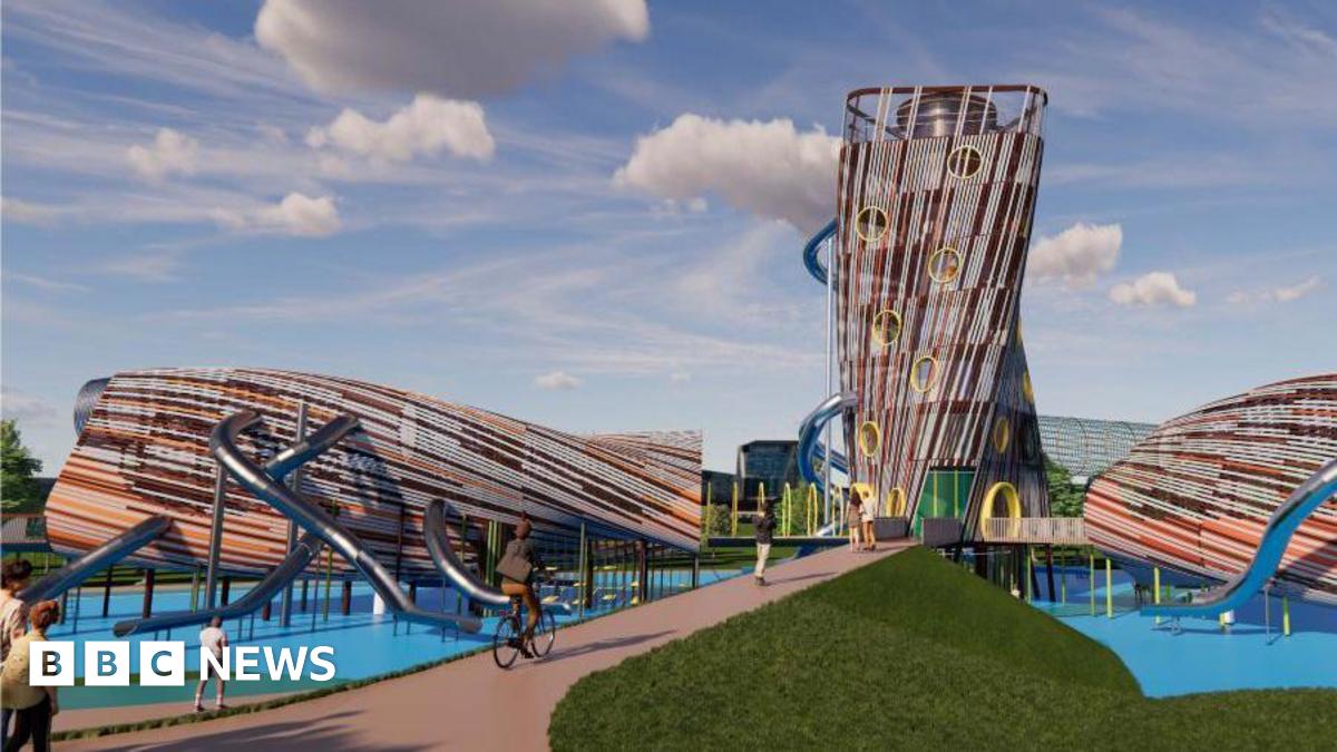 Aberdeen beachfront playpark and tower plans unveiled - BBC News