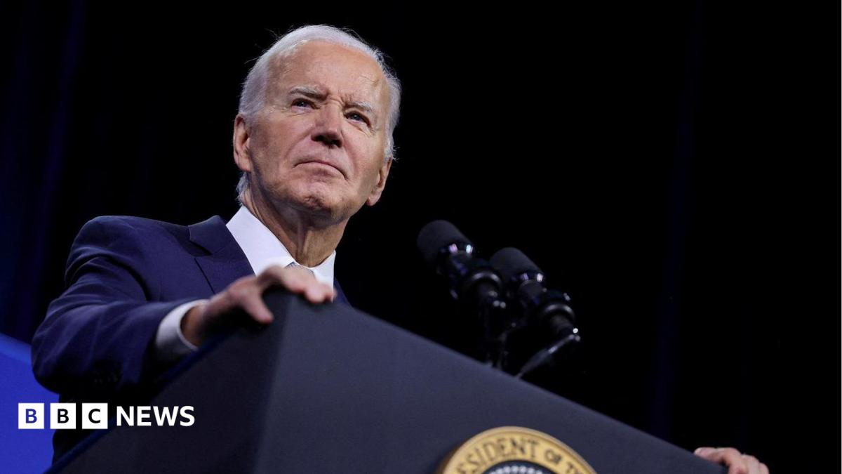 US President Joe Biden's statement in full - BBC News